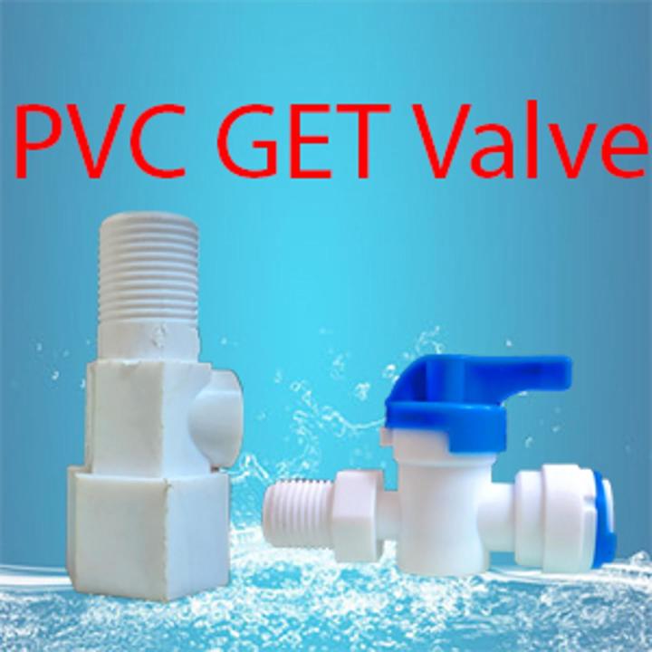 RO Water Purifier Inlet PVC Ball Valve (Gate Valve) 1/4" Thread 3/8 ...