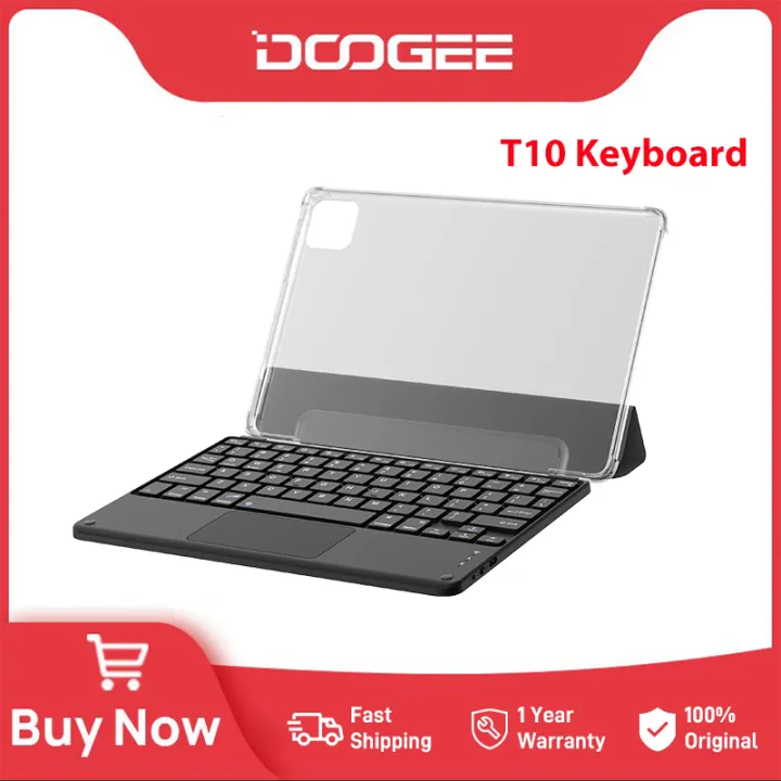 DOOGEE T10 Keyboard Mini Multipurpose Device Bluetooth Wireless Tablet ...