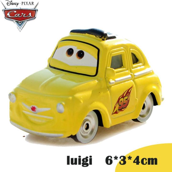 【happy one】Pixar Disney Car Support Change Tire Car Guido Model Metal ...
