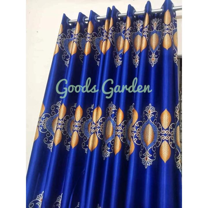 হোম সজ্জার জন্য নতুন ডিজাইনের সিনথেটিক পর্দা (4 কুচি 42/80 ইঞ্চি ...