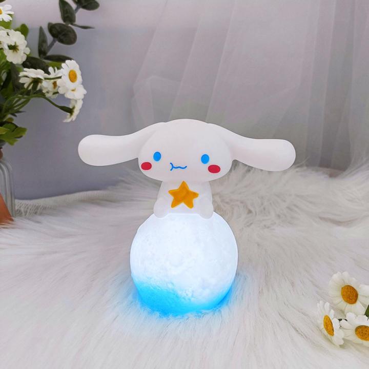 【Lejia】Cartoon Night Light Anime Sanrio Cinnamoroll Kuromi Melody ...