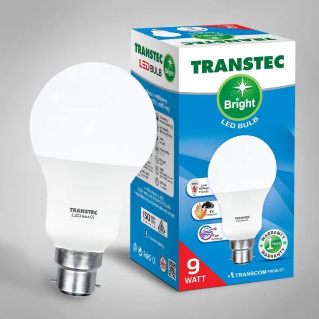 TRANSTEC Bright LED Light 9 Watt | Daraz.com.bd