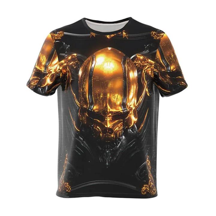 Summer Men's T-shirt Retro 3d Print Shirt Daily Outgoing Clothing ...