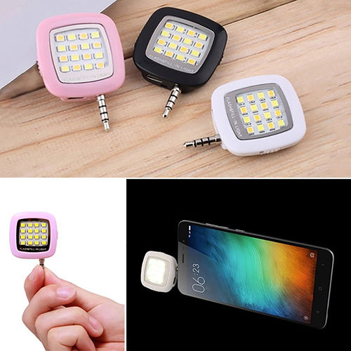 Mini Portable Fill-in LED Flash Selfie Light Sync Flash for Photography ...