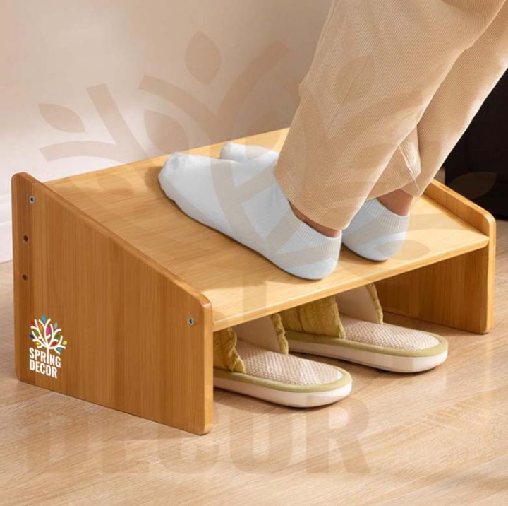 Foot Rest stool for under Desk Suitable For Office, Study, Living Room ...