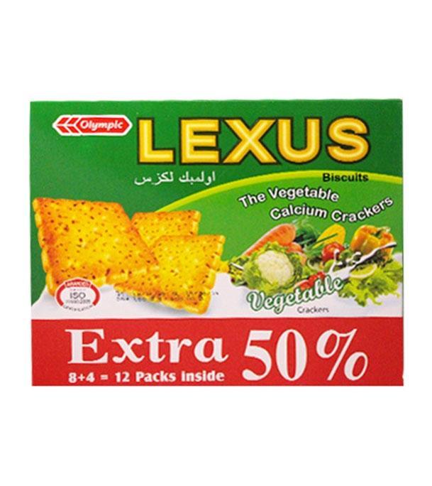 Olympic Lexus Vegetable Crackers Biscuit-12 Packs Inside | Daraz.com.bd