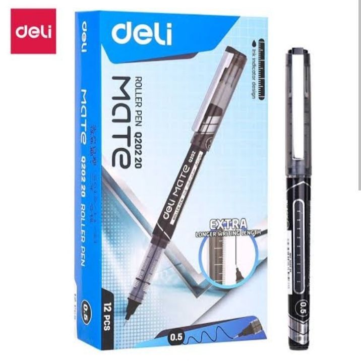 2 Pieces, Deli Roller Gel Pen, Quick Dry Pen With Best Design. Gift Pen ...