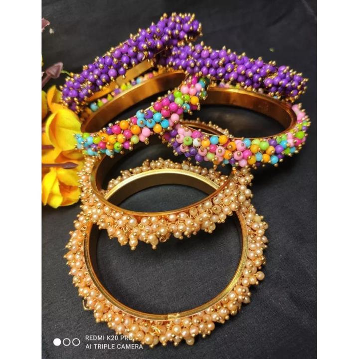 Indian stone crystal bangles for women | Daraz.com.bd