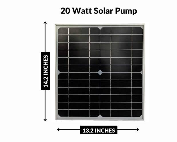 12volt 20 watt solar panel | Daraz.com.bd