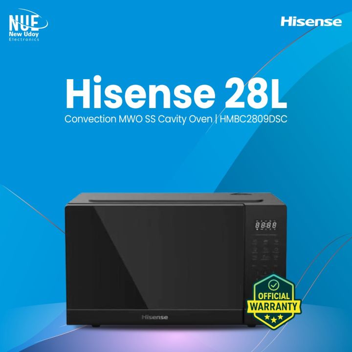 Hisense official 28L Convection MWO with Easy-Clean SS Cavity (Push ...