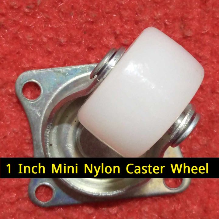 1 Inch Nylon Caster Wheel Tools Without Bearing & Without Lock For ...