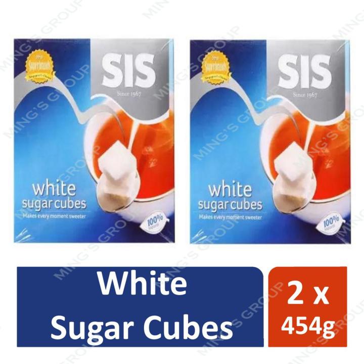 SIS White Sugar Cubes - 454g ( Pack of 2) | Daraz.com.bd