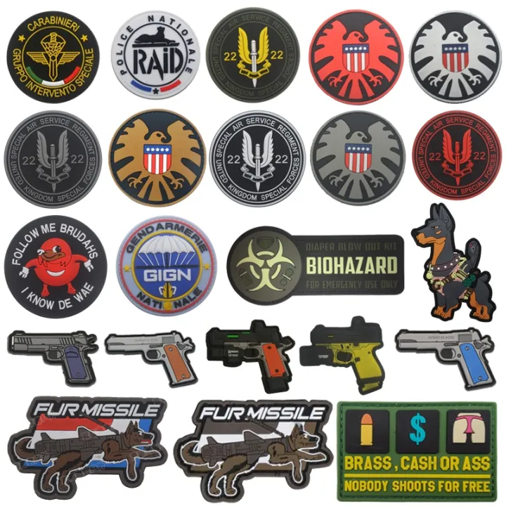 PVC Patch British 22nd Special Air Service Regiment Garment Sewing ...