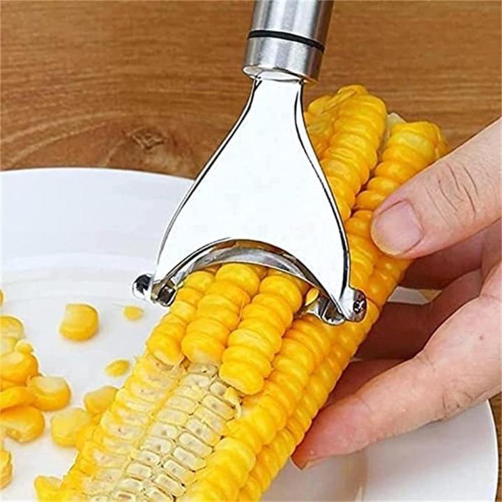 Stainless Steel Corn Stripper Corn Kernels Cob Peeler Threshing ...