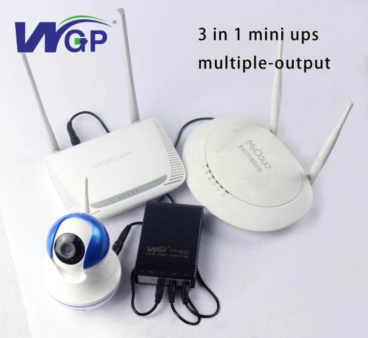 Mini UPS 10400 mAh DC UPS for Router, Onu, CC Camera 5, 9, 12 Volt ...