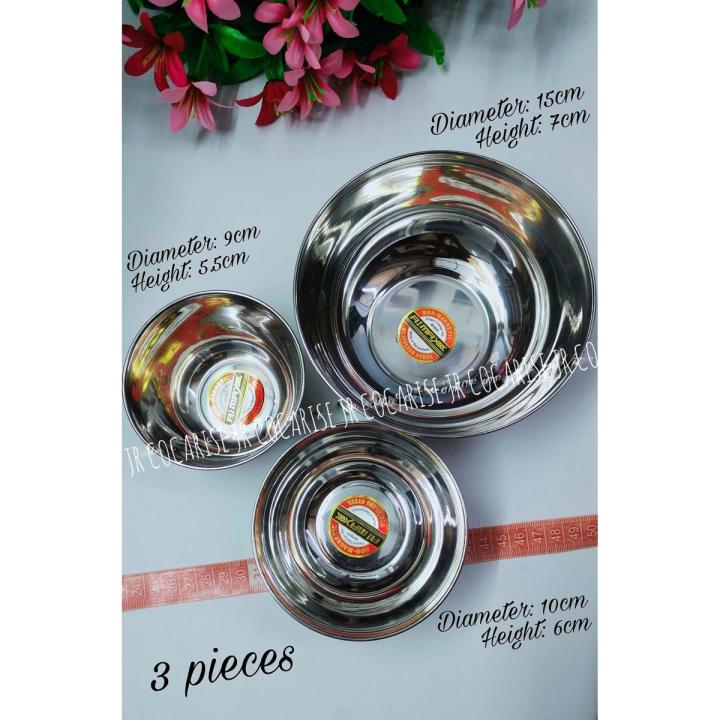 Bati Set/ Bowl Set/ Steel Bati Set/ High Quality Steel Bowl Set ...