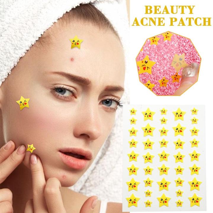 Hot Star Pimple Patch Acne Colorful Invisible Acne Removal Skin Care ...