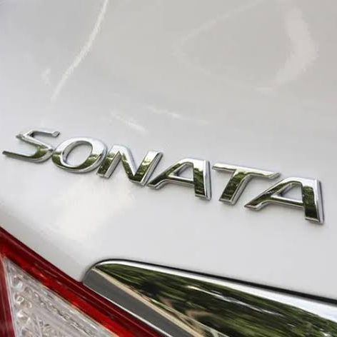 SONATA Logo Rear Emblem Badge for HYUNDAI | Daraz.com.bd
