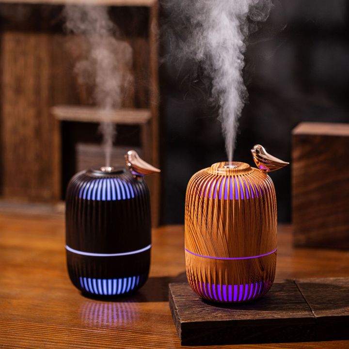 Home Dream Bird Humidifier Bedroom Essential Oil Aromatherapy Lamp Fog ...