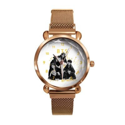 K-POP BTS Metal Wrist Watch | Daraz.com.bd
