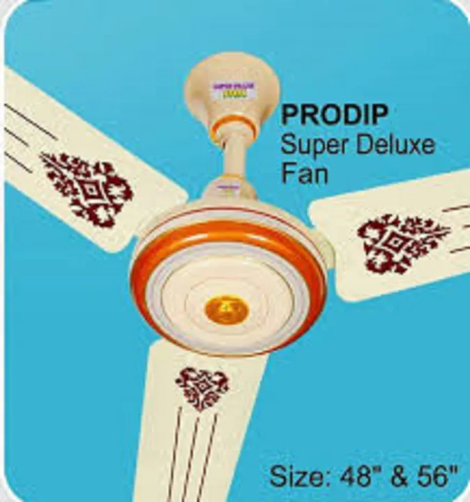 Ceiling Fan Prodip Supper Deluxe 56" ( Only 3 years replacement ...