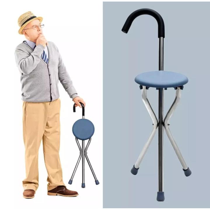 Walking Stick Chair Aluminum Walkers For Elderly Folding Elderly Walker ...