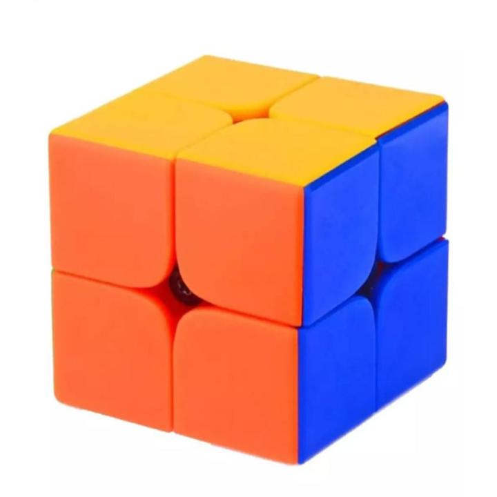 Rubik's Cube Sticker less 2x2 Puzzle Speed Cube | Daraz.com.bd