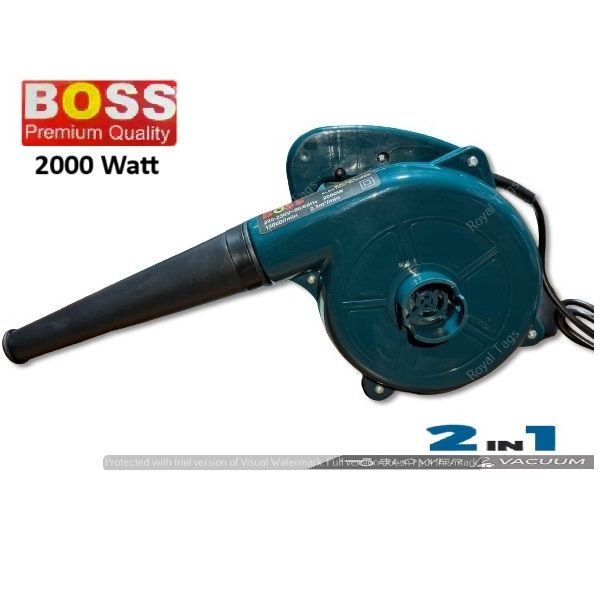 BOSS 2 in 1 High Speed Electric Blower vaccum machine for cleanning pc ...