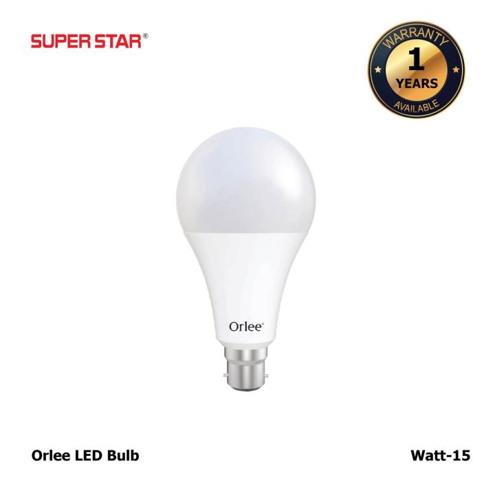 ORLEE AC LED 15W DAYLIGHT BULB B22 (PIN) | Daraz.com.bd