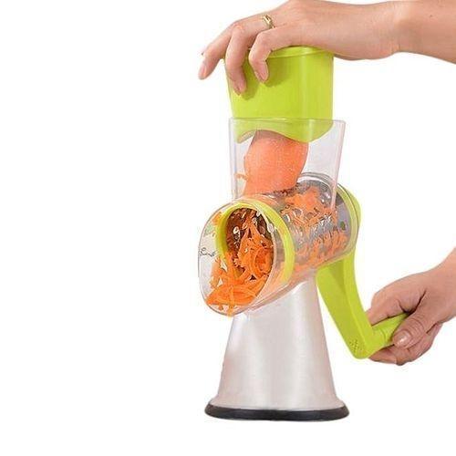 Vegetable Slicer Machine 3012 - White and Green | Daraz.com.bd