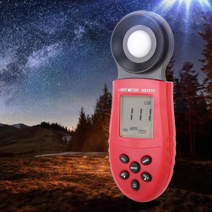 Handheld Di tal Illuminance Meter Professional Light Meter Luxmeter ...