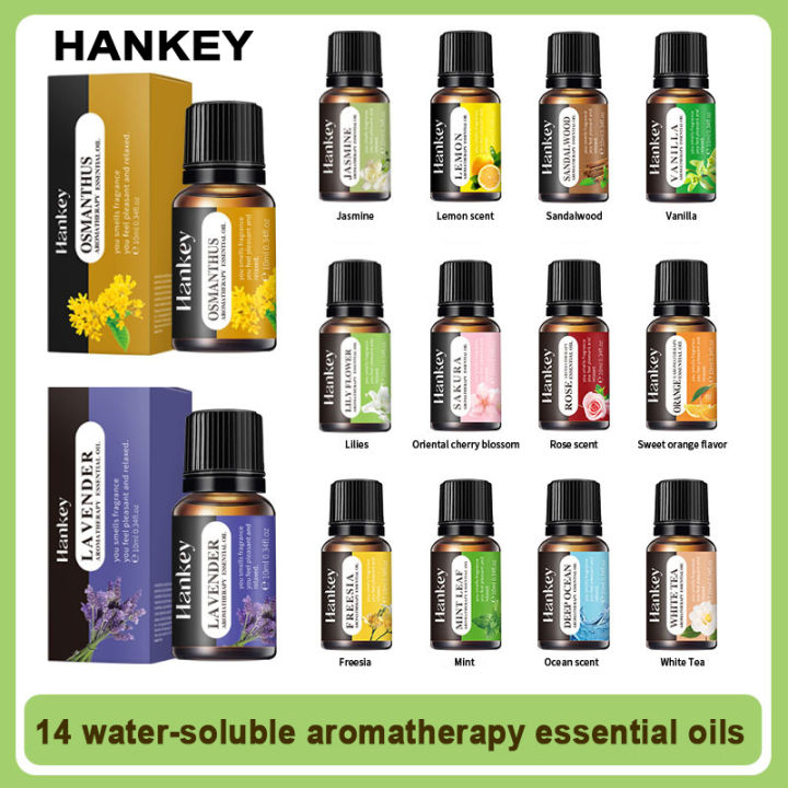 HANKEY 10ML Aromatic Diffuser Essential Oil Lavender Vanilla Myrrh ...