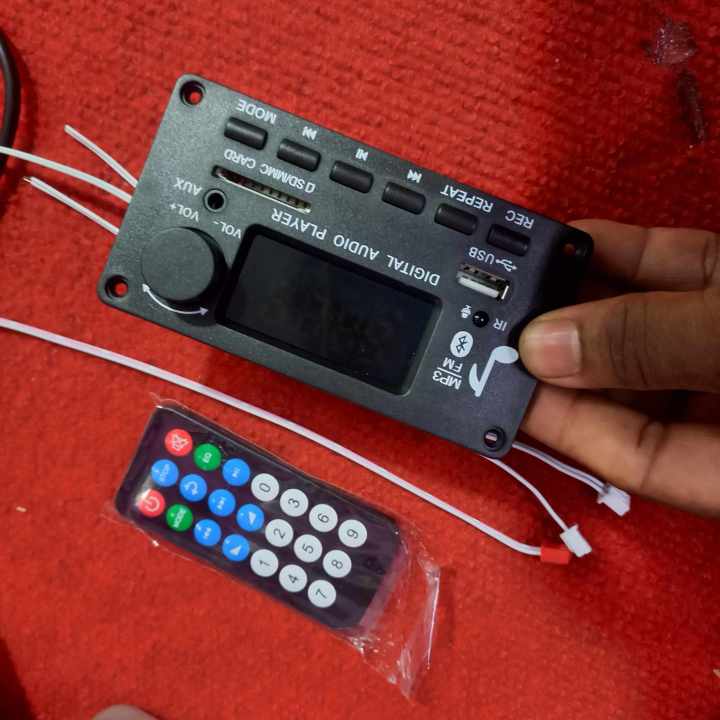 Bluetooth 5.0 MP3 Decoder Board 2x40W USB FM Car Audio | Daraz.com.bd