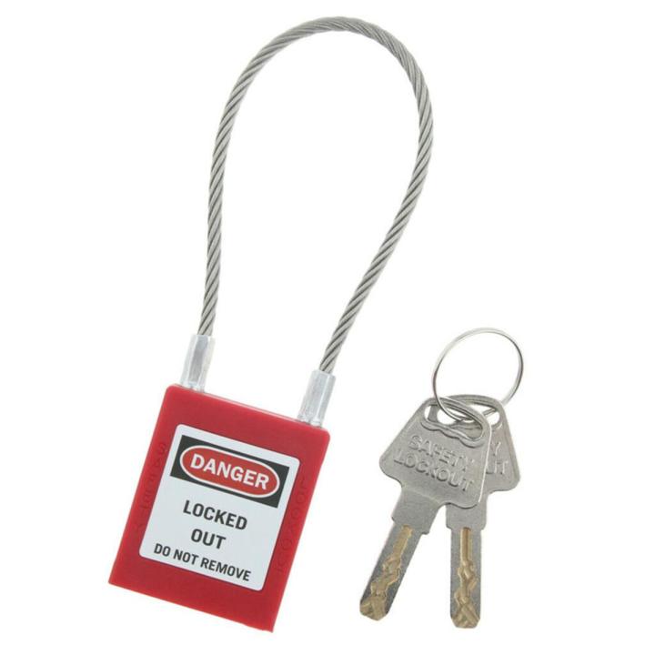 ARELENE 2X Engineering Safety Padlock Rope Long Beam Lockout Tag Out ...