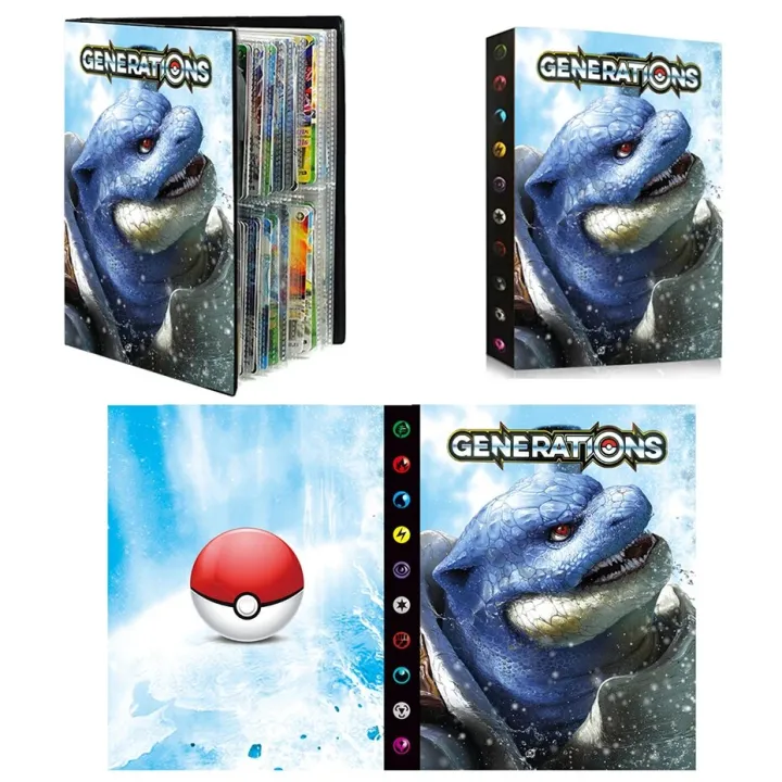 New 240PCS Pokemon Pokeball Album Book Card DIY Collectors Loaded List ...