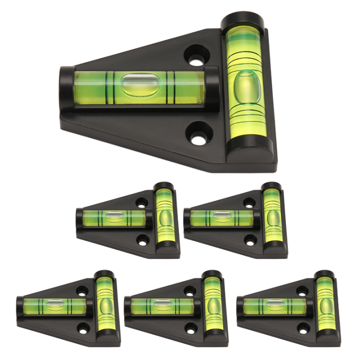 6 Pack RV T Level, 2 Way T-Type Check Bubble Level for Caravan RV ...