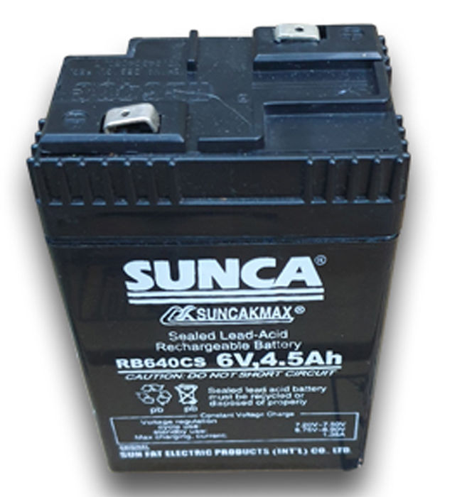 Sunca 6 Volt 4.5Ah Rechargeable Lead-Acid Battery - Battery | Daraz.com.bd