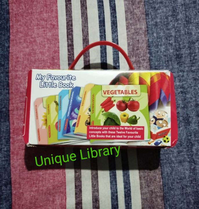 My Favourite Learning Book Box Set (12 Pec) / Children Educational Book ...