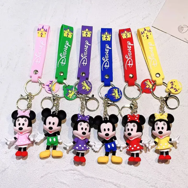 Cute Cartoon Keychain – Soft PVC Character Bag & Key Holder | Daraz.com.bd