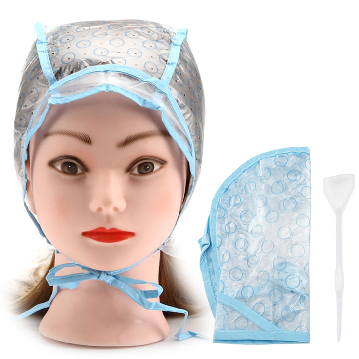 New Monja 2Pc/et Hair alon Color Coloring Highlighting Dye Cap + Hook ...