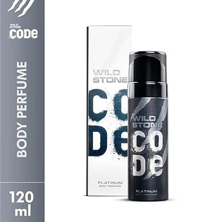 Wild Stone - Code Platinum No Gas Body Perfume For Men, Long Lasting ...
