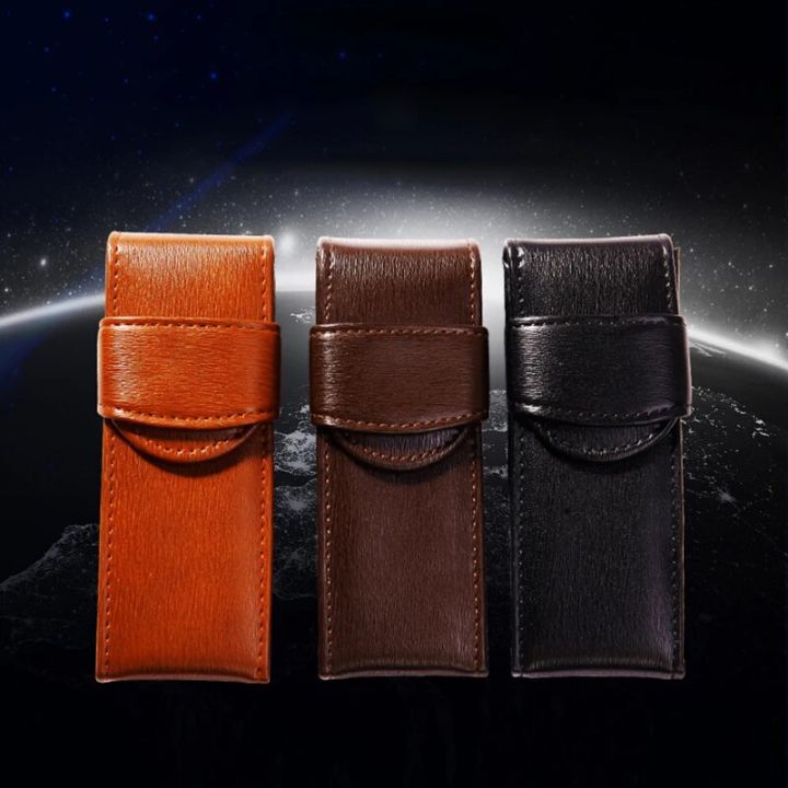 Handmade PU Leather Mini Pen Bag Eco-friendly Pencil Case Pen Bag Pouch ...