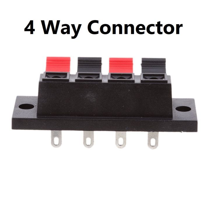 4 Way Connector 4 WAY Speaker Terminal Block Vertical Amplifier PCB ...