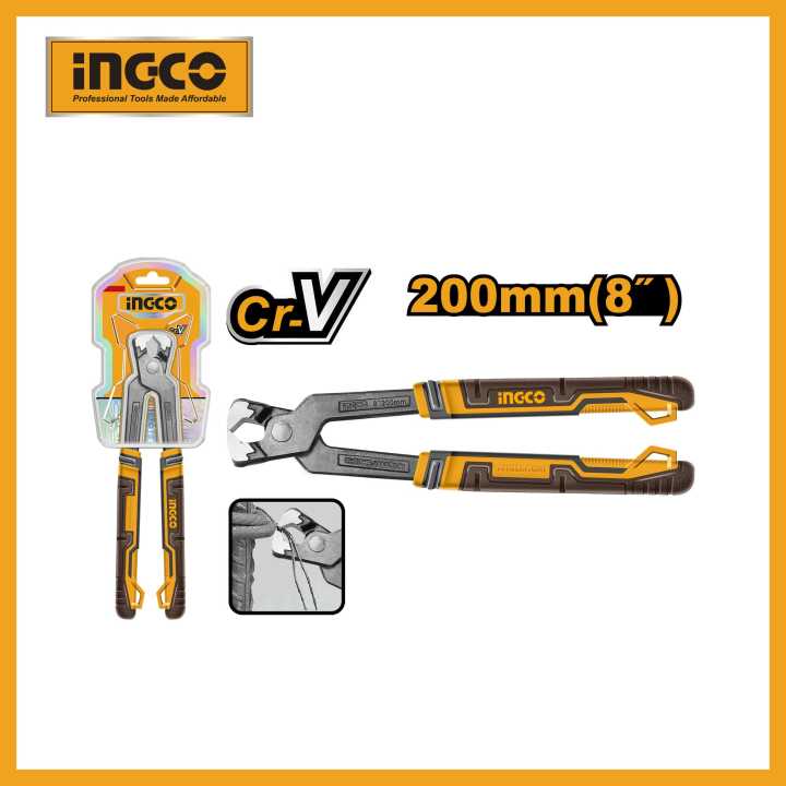 INGCO 8" Cr-V Rabbet pliers With plastic handle HRP02200 | Daraz.com.bd