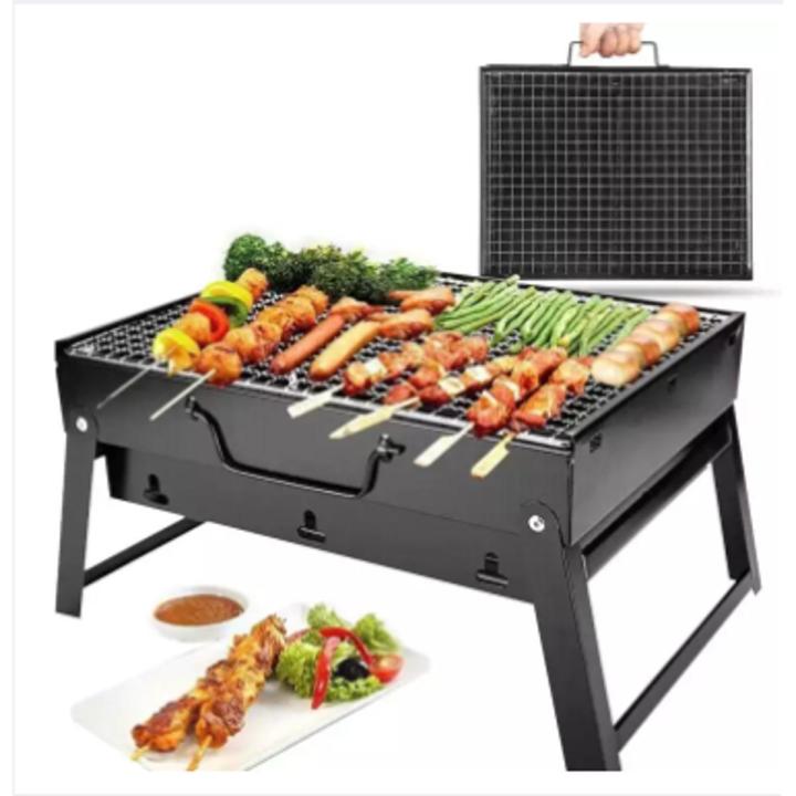 (14 inch)Portable Barbecue Machine BBQ - Black /BBQ Stand/BBQ Machine ...
