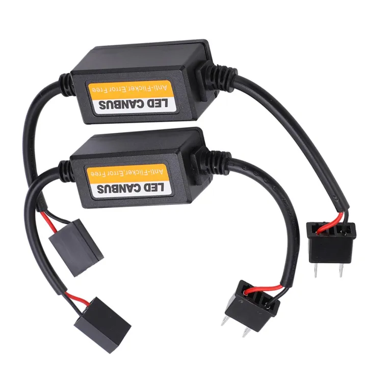 【Eco-friendly】 2Pcs LED Decoder Anti-Flicker Car Dashboard Error Fault ...