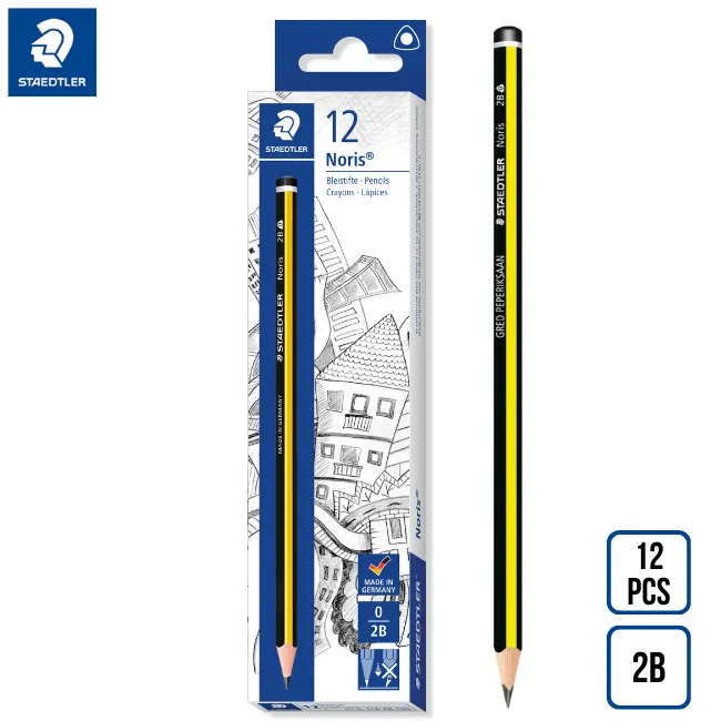 Staedtler Noris Triangular 2B Pencil 12's | Daraz.com.bd