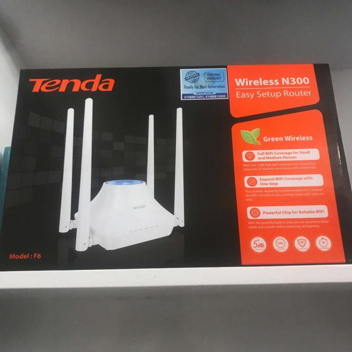 Tenda Wireless N300 Easy Setup Router | Daraz.com.bd