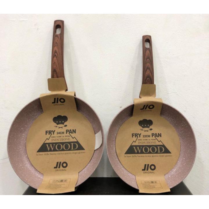 JIO Granite Marble Stone Coated Non Stick Anti Scratch Heat Resistant ...