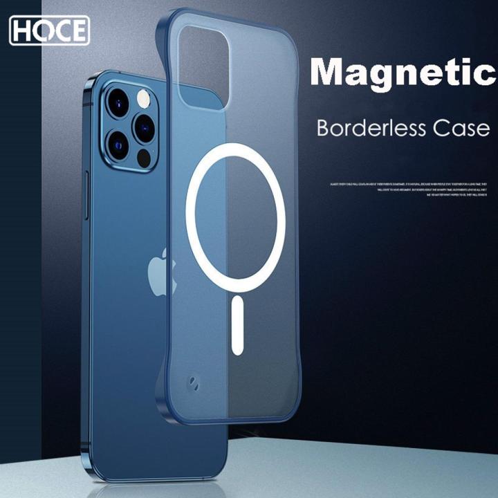 HOCE Ultra Slim for Mag Safe Phone Cases For iPhone 17 16 15 14 13 12 ...